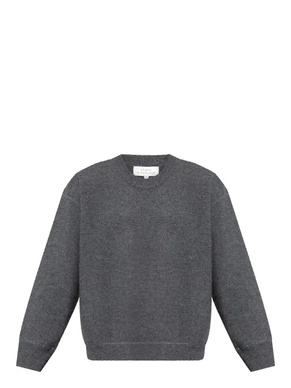 Studio Nicholson Moray' Wool And Cashmere Sweater - Grey