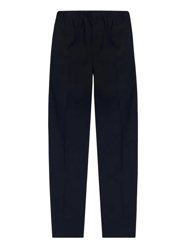 JIL SANDER Wool Trousers - Black