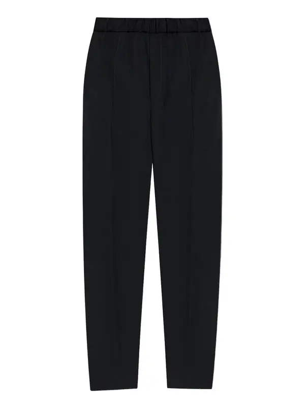 JIL SANDER Wool Trousers - Black