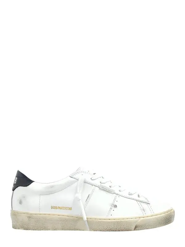 GOLDEN GOOSE Matchstar Leather Sneakers - White