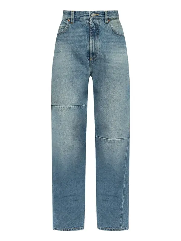 MAISON MARGIELA Stitched Denim Jeans - Blue
