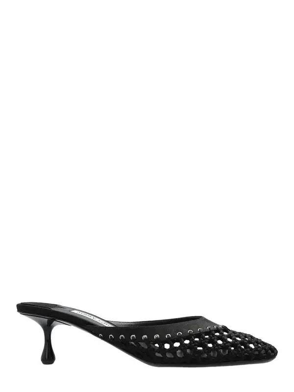 JIMMY CHOO Pixie Heeled Mules - Black