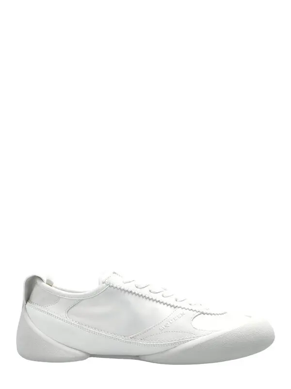 Alexander McQueen Flexion Leather Sneakers - White