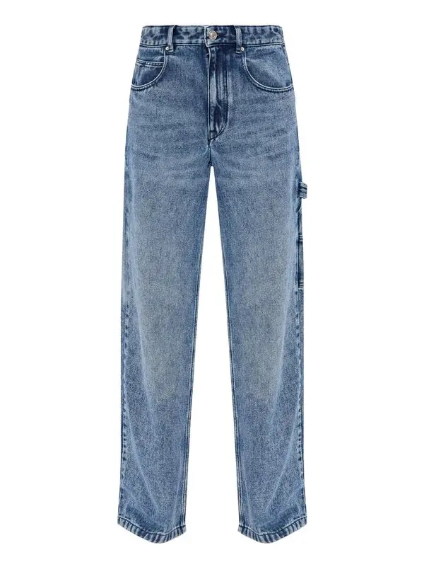 Isabel Marant Bymara Straight-leg Jeans - Blue