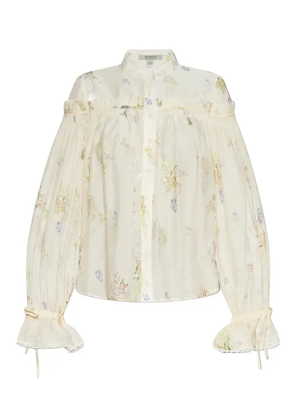 ALLSAINTS Delphine Shirt - Cream