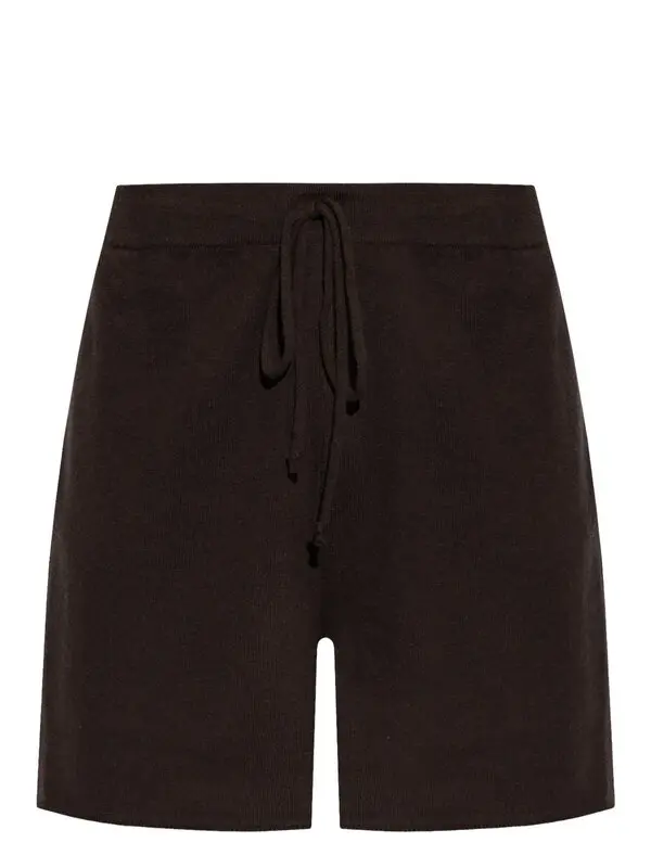 MAISON MARGIELA Wool And Cashmere Shorts With Pockets - Brown