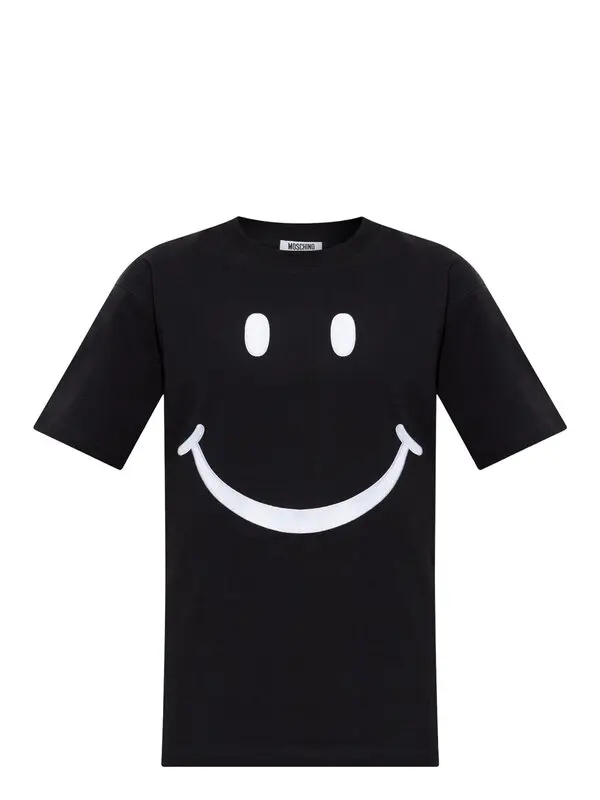 Moschino X Smiley T-shirt - Black