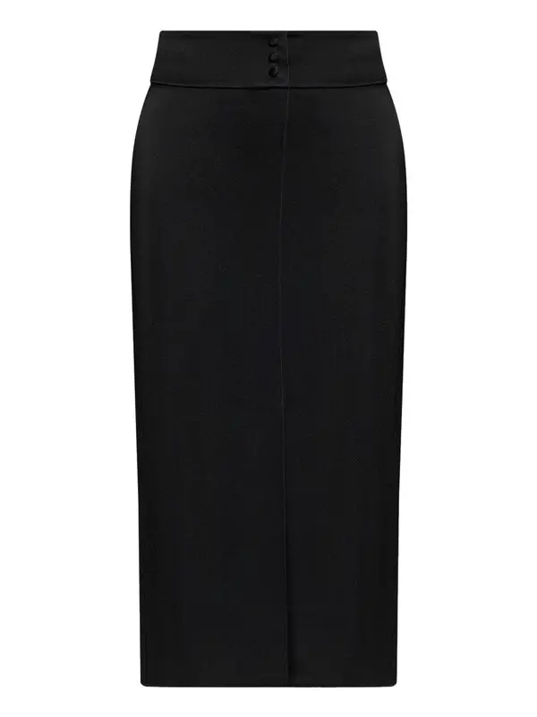 FORTE_FORTE Pencil Skirt - Black