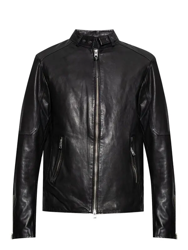 ALLSAINTS Cora Leather Jacket - Black