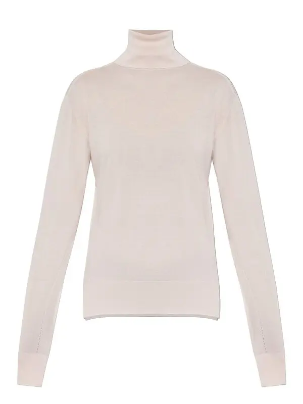 JIL SANDER Cashmere Turtleneck Sweater - Pink