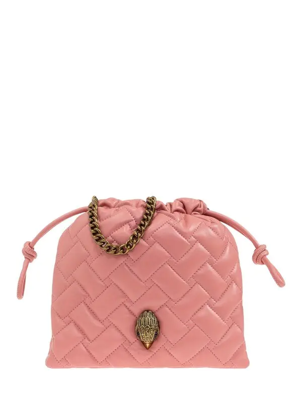 Kurt Geiger Kensington Drawstring Bag - Pink