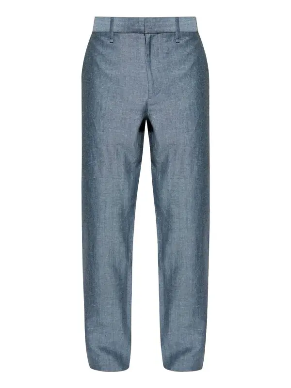 Rag & Bone Tapered Leg Trousers - Navy Blue