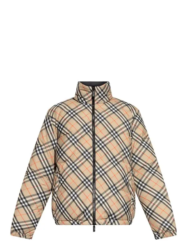 Burberry Reversible Down Jacket - Beige