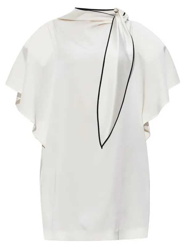 Stella McCartney Dress With Pockets - White