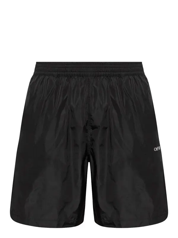 Off-White Swim Shorts - Black