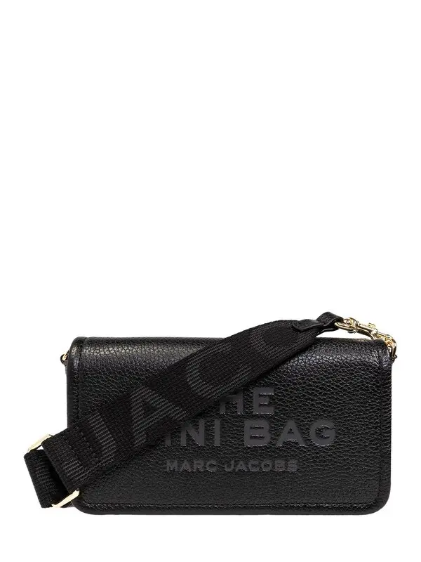 Marc Jacobs The Mini Bag Leather Shoulder Bag - Black