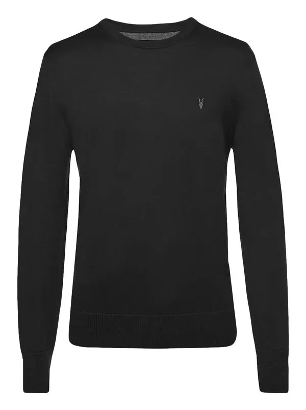 ALLSAINTS Mode Logo-embroidered Sweater - Black