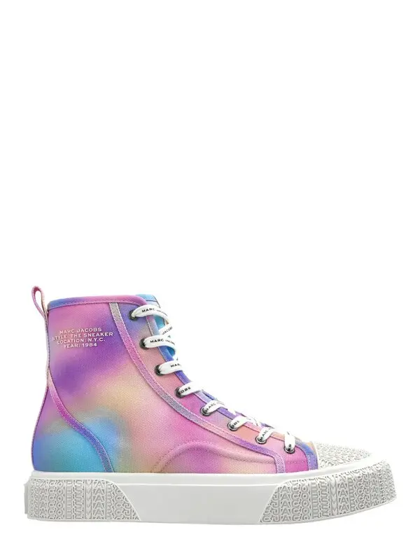 Marc Jacobs High-top Gradient Sneakers - Pink