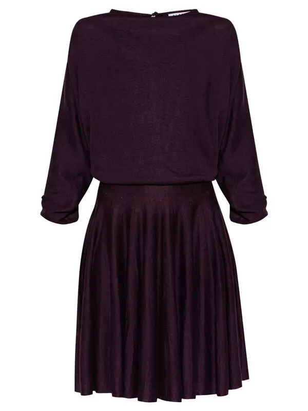 Alaïa Linen Dress - Purple