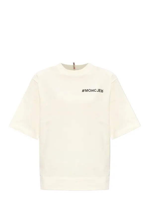 Moncler Day-namic Crewneck T-shirt - Cream