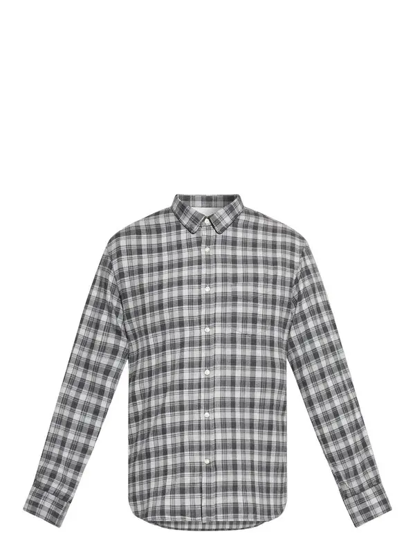 Officine Générale Cotton Shirt - Grey