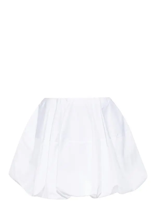 Alaïa Bombé Skirt - White