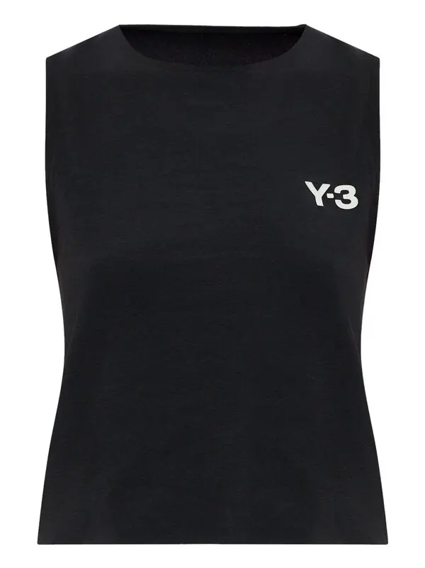 Y3 Tennis Us" Collection Top - Black