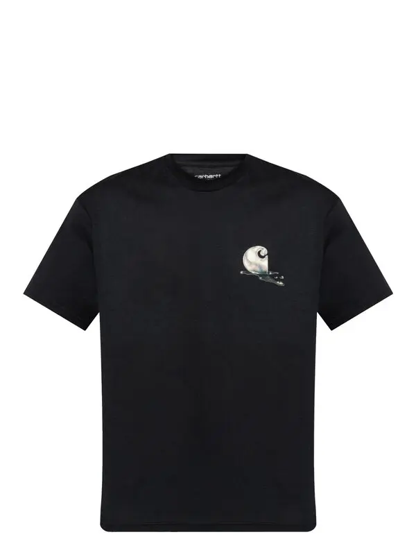 Carhartt Work In Progress T-shirt With Print - Black