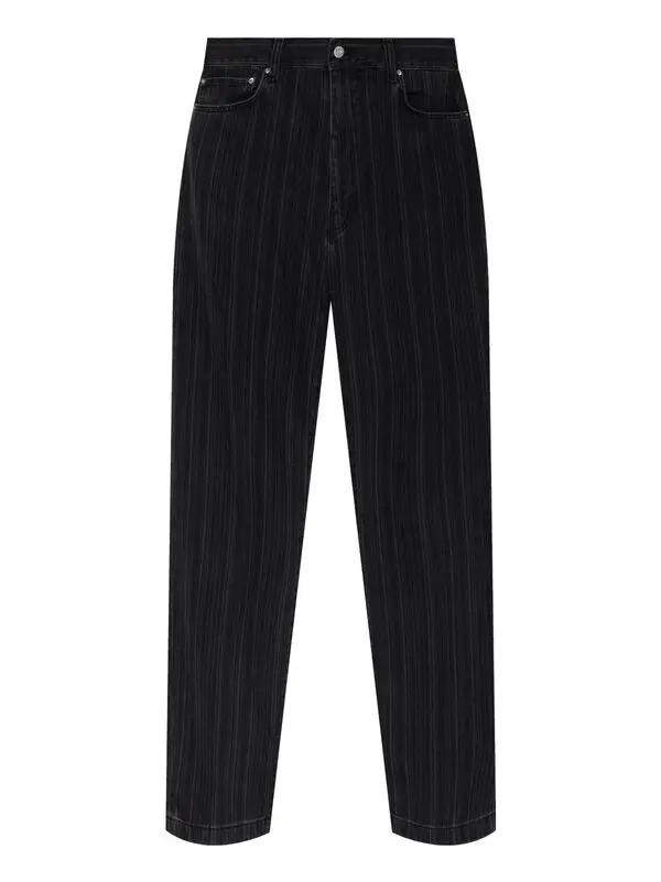 Carhartt Work In Progress Rylan' Pinstripe Denim Jeans - Black