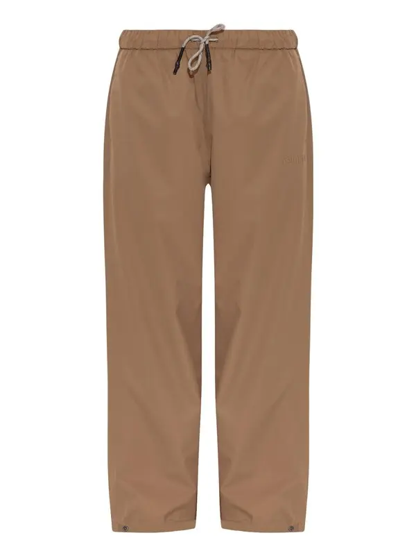 RETHINKIT STUDIOS Logo Trousers - Brown