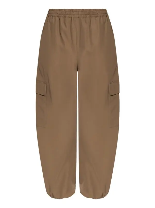 Max Mara Glauco Pants With Pockets - Brown
