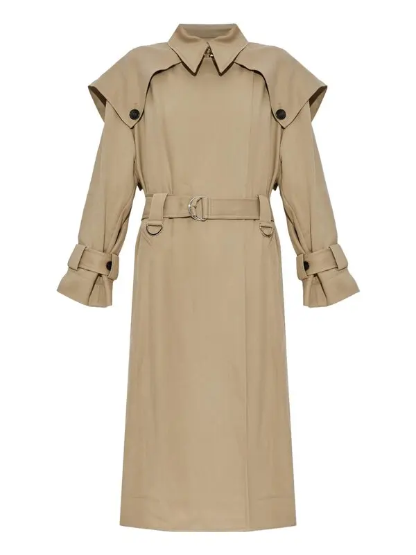 IRO PARIS Qaro Trench Coat - Green
