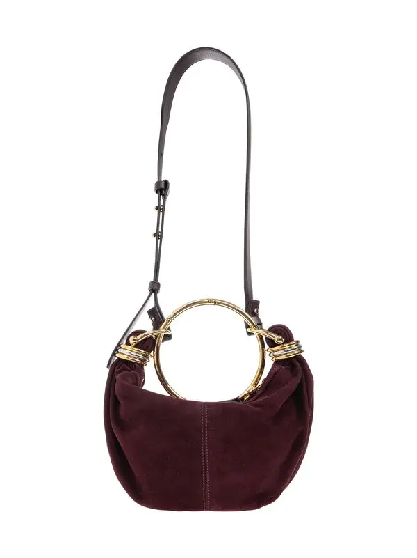 Chloé Bracelet Mini Shoulder Bag - Burgundy