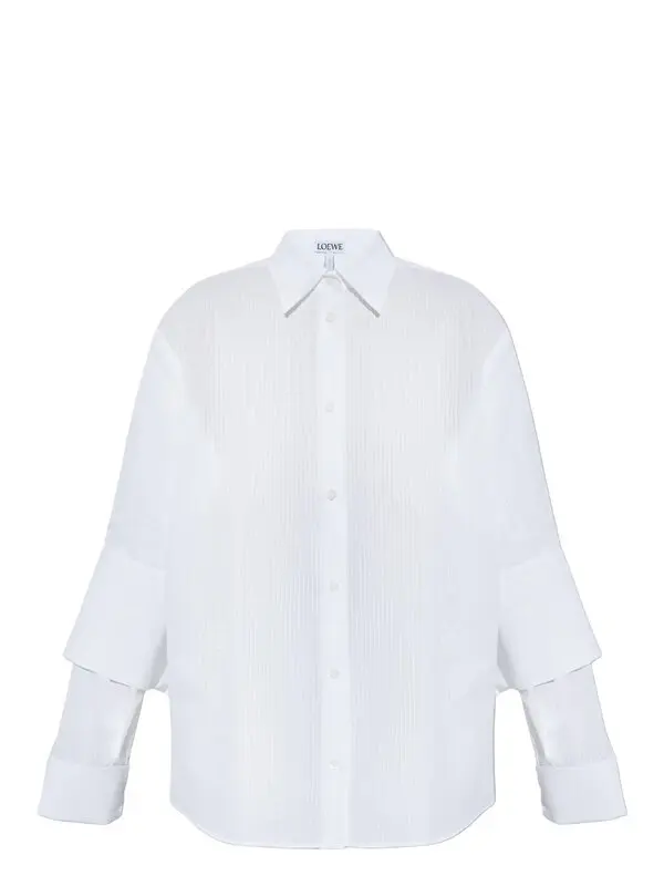 Loewe Double-cuff Shirt - White