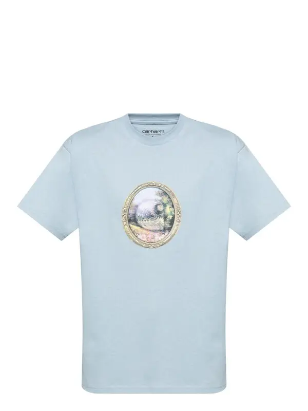 Carhartt Work In Progress T-shirt "mirror - Light Blue