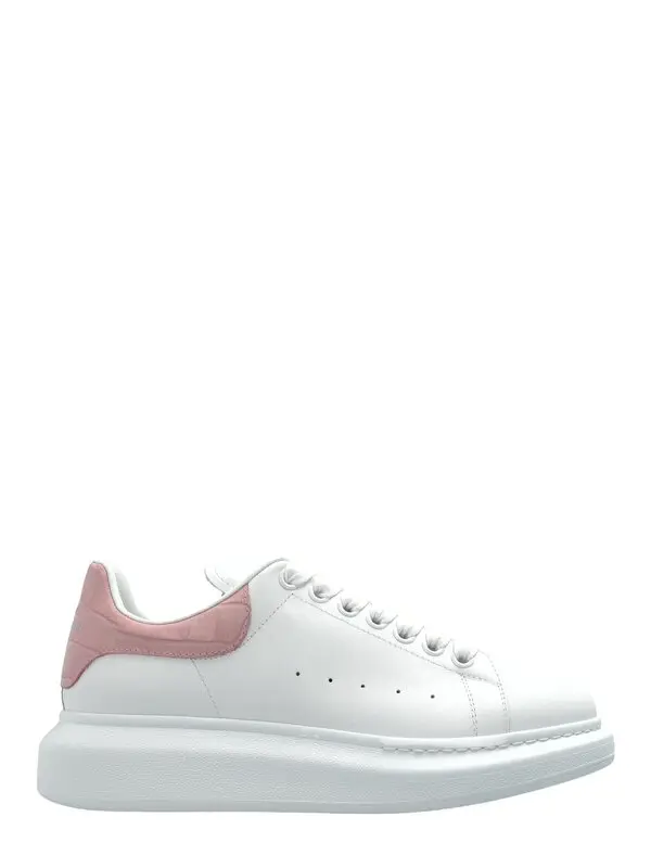 Alexander McQueen Leather Low-top Sneakers - White