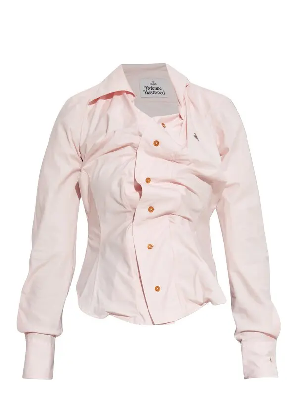 VIVIENNE WESTWOOD Logo Shirt - Pink