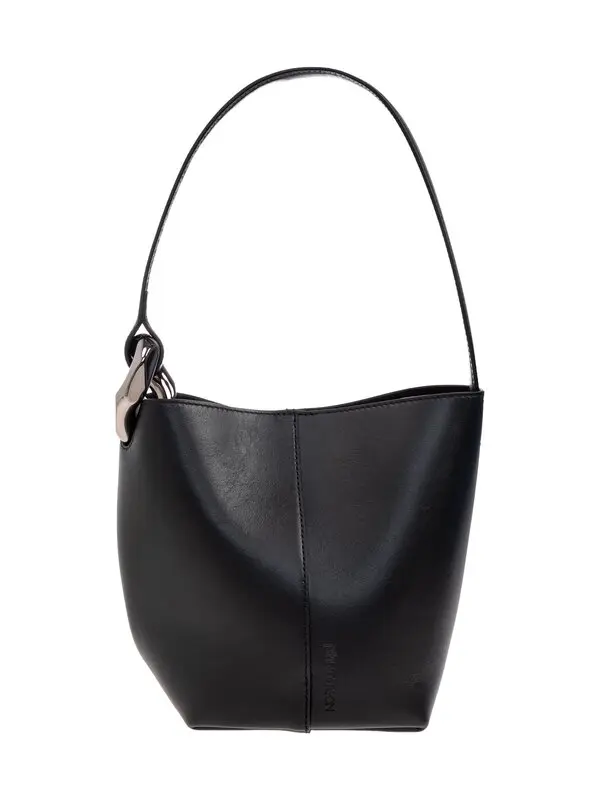 JW Anderson The Jwa Small Bucket Handbag - Black
