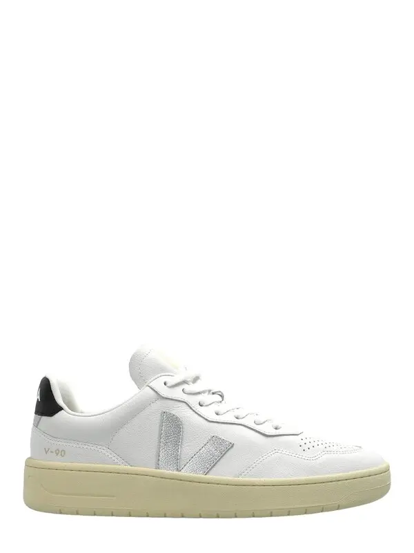 VEJA V-90 O.t. Leather Sneakers - White