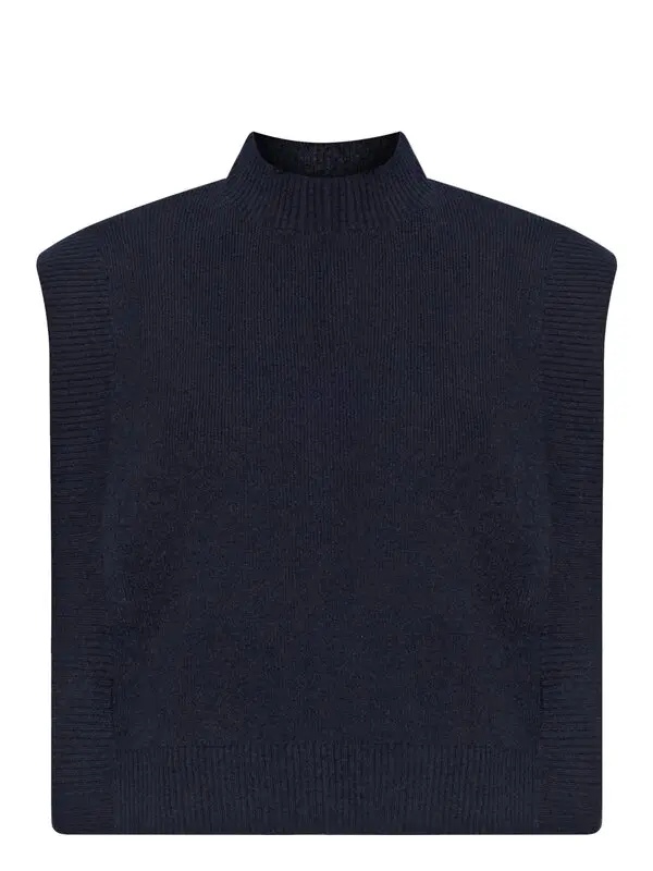 A.p.c. Side-tie Vest - Navy Blue