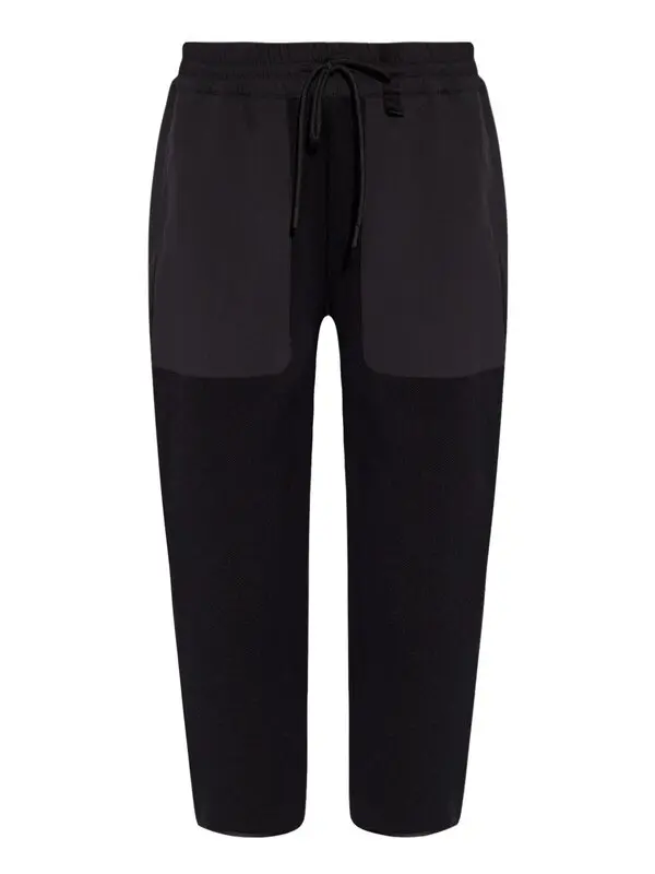 Moncler Panelled Sweatpants - Black