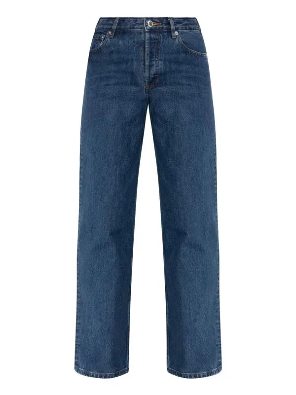 A.p.c. Straight-leg Jeans - Navy Blue