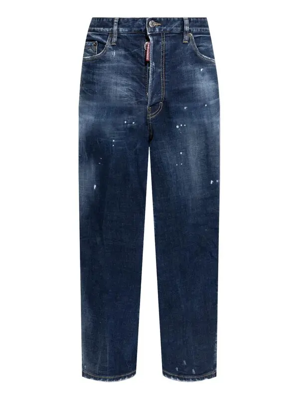 Dsquared2 Bro" Carrot-fit Jeans - Navy Blue