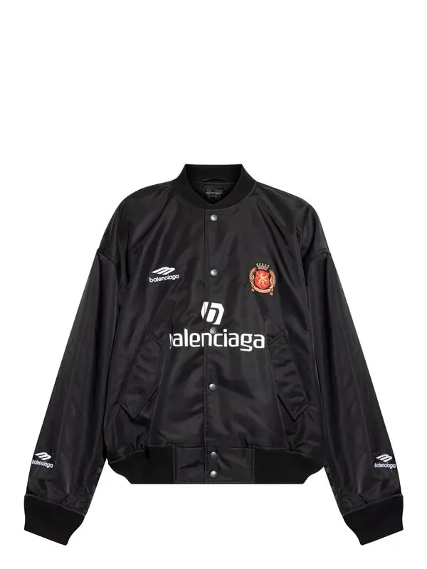 Balenciaga Logo Jacket - Black