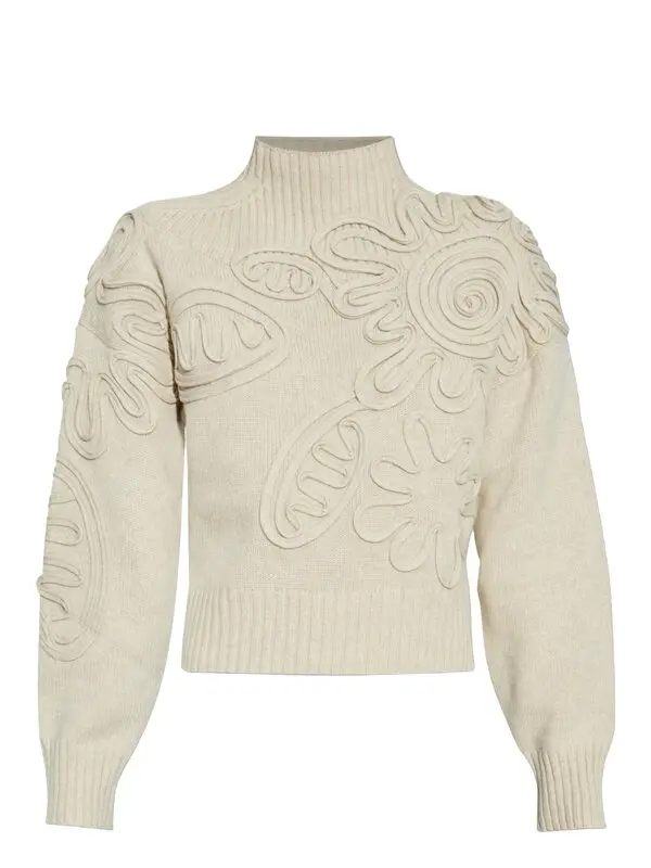 Cult Gaia Deva Turtleneck - Cream