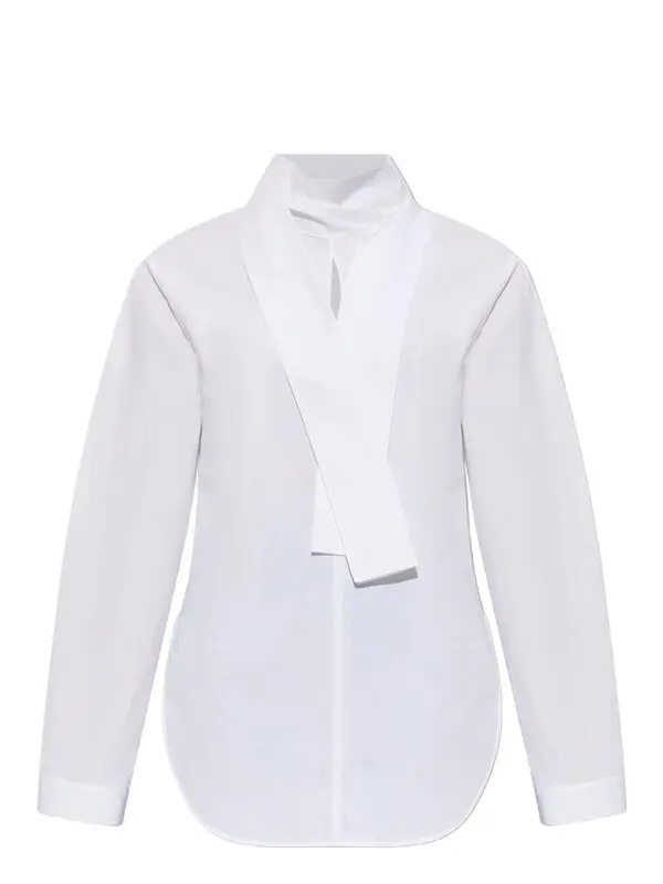 Alaïa Tie-detail Shirt - White