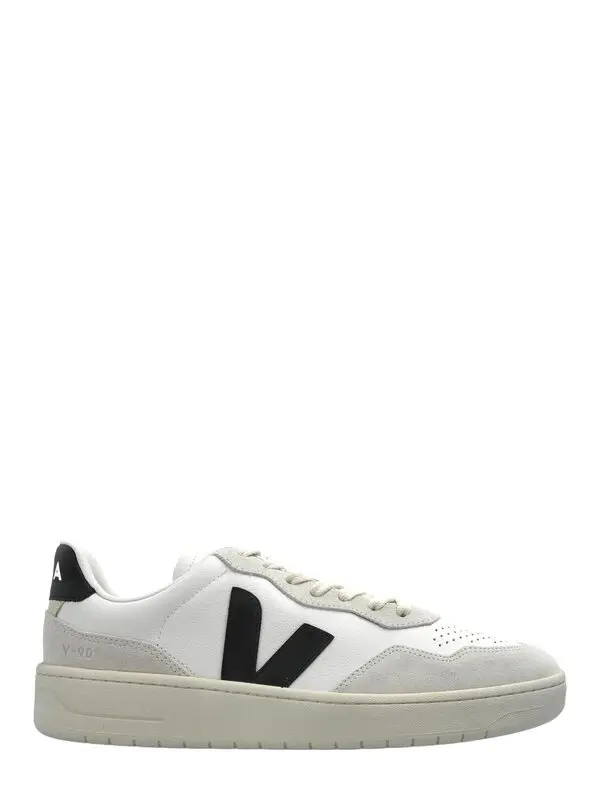 VEJA V-90 O.t. Leather Sneakers - White