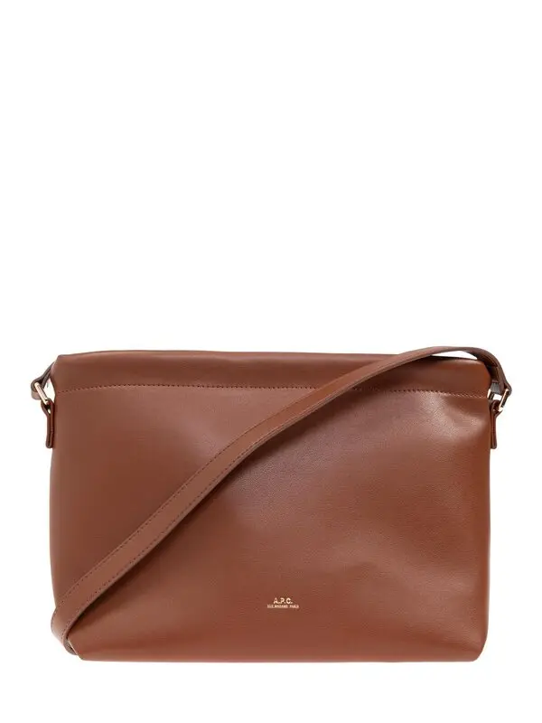 A.p.c. Ninon Shoulder Bag - Brown