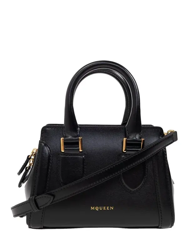 Alexander McQueen Birdee Mini Handbag - Black