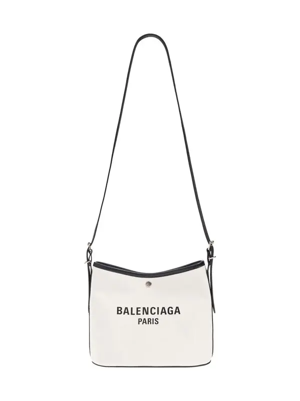 Balenciaga Biarritz Shoulder Bag - Cream